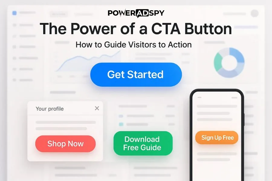 The Power Of CTA Button: How To Guide Visitors To Action - PowerAdSpy